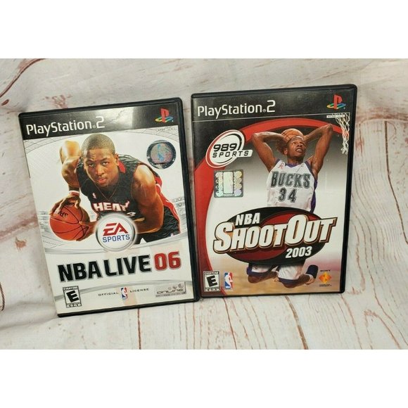 Unlisted | Video Games & Consoles | Nba Live 206 Nba Shootout 2003 Playstation 2 Video Game ...